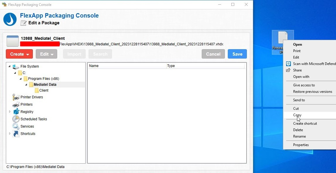Flexapp Dynamic Firewall Entryremoval Scripting For Variable Executable Paths Firewall Prompt 