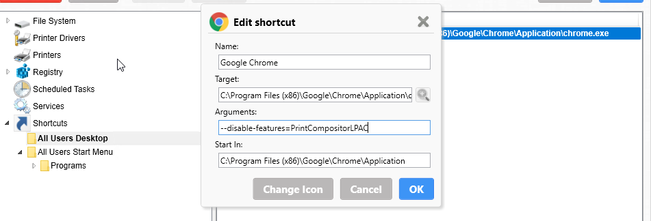 Flexapp Chrome Showing Print Preview Failed Liquidware Customer Support 